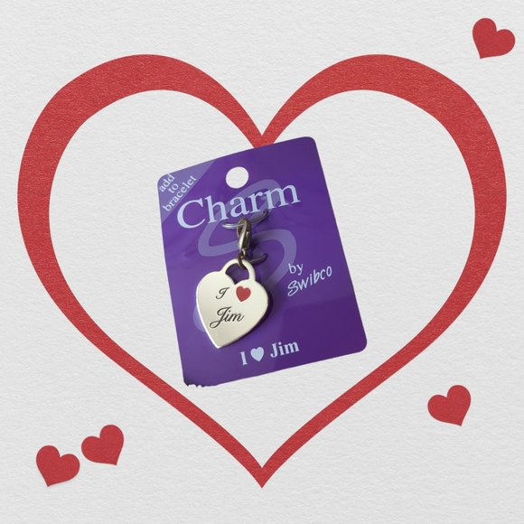 Swibco | Jewelry | New Heart Symbol Charm Name Ijim To Make Jewelry ...